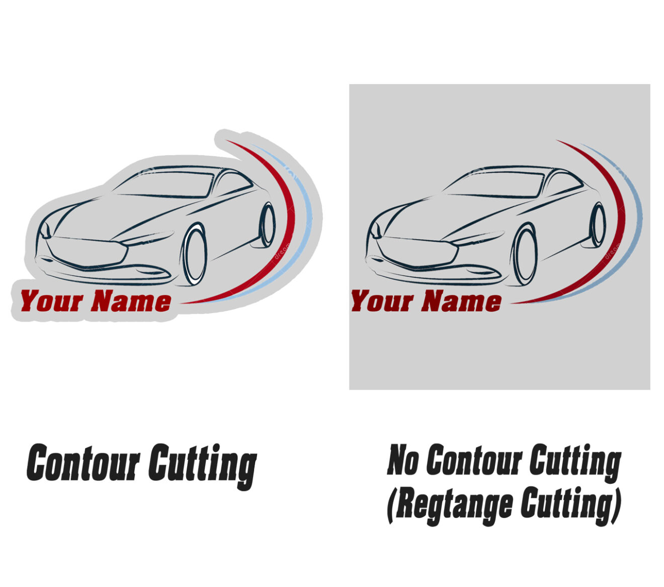 Custom Rat Fink And Pinup Girl Vinyl Decals Door Art For Rat Rod Cars ...