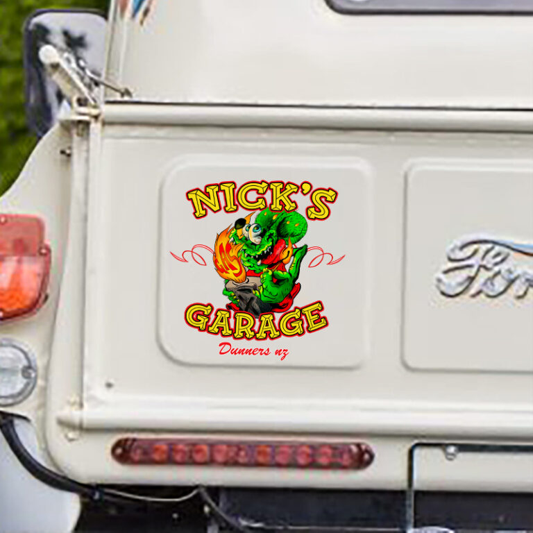 Old School Hot Rod Pinstripe Rat Fink Stickers Vinyl Decals For Cars ...