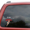 Pack 2 Of Large Custom Old School Hot Rod Pin Up Girl Stickers - Dingmun