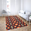 Retro Vintage Mid Century 70s Style Rugs - Dingmun