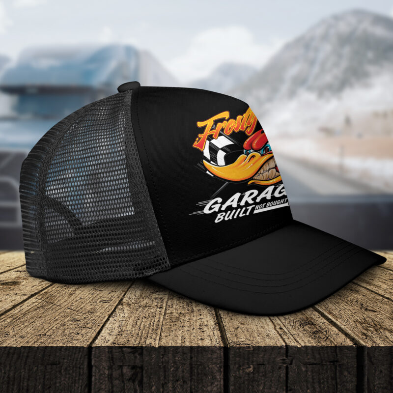 Personalized Hot Rod Woodpecker Mr. Horsepower Trucker Cap - Dingmun