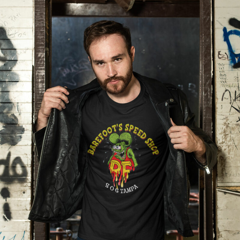 Custom Name And Place Hot Rod Rat Fink T Shirt - Dingmun