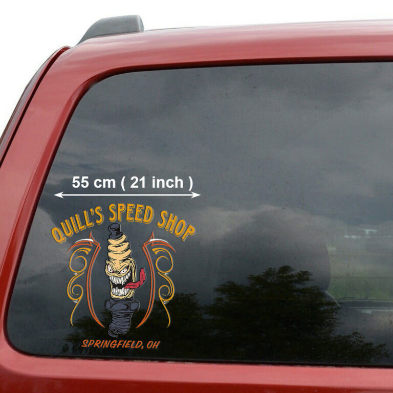 Spark Plug Pinstripe Side Vinyl Wrap Decals For Cars - Dingmun