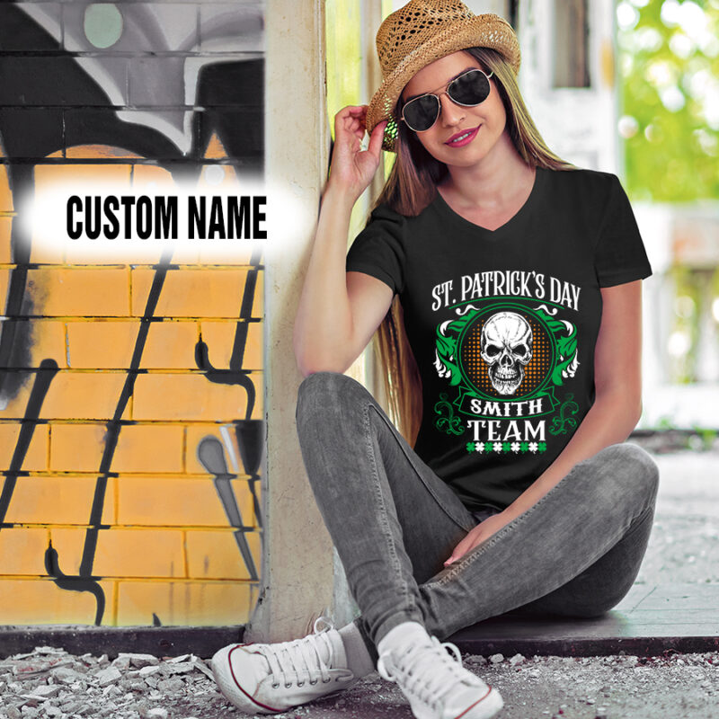 Personalized Name Shirts ST. Patrick's Day Smith Team - Dingmun
