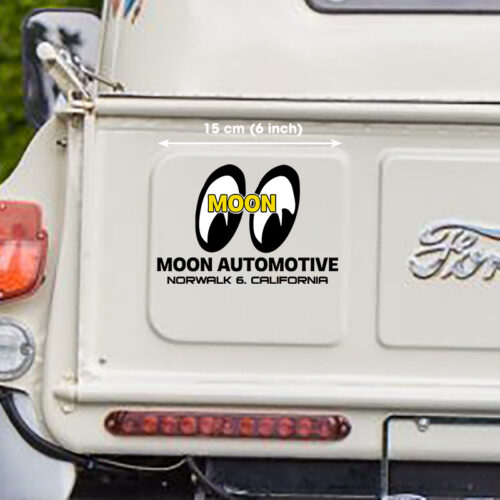 Customizable Moon Eyes Automotive Large Transparent Vinyl Decals ...