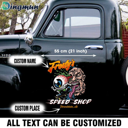 Customizable Hot Rod Monster Eyeball Decals - Dingmun