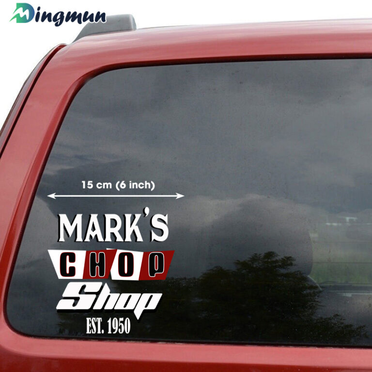 Custom Hot Rod Lettering Vinyl Decals For Cars - Dingmun