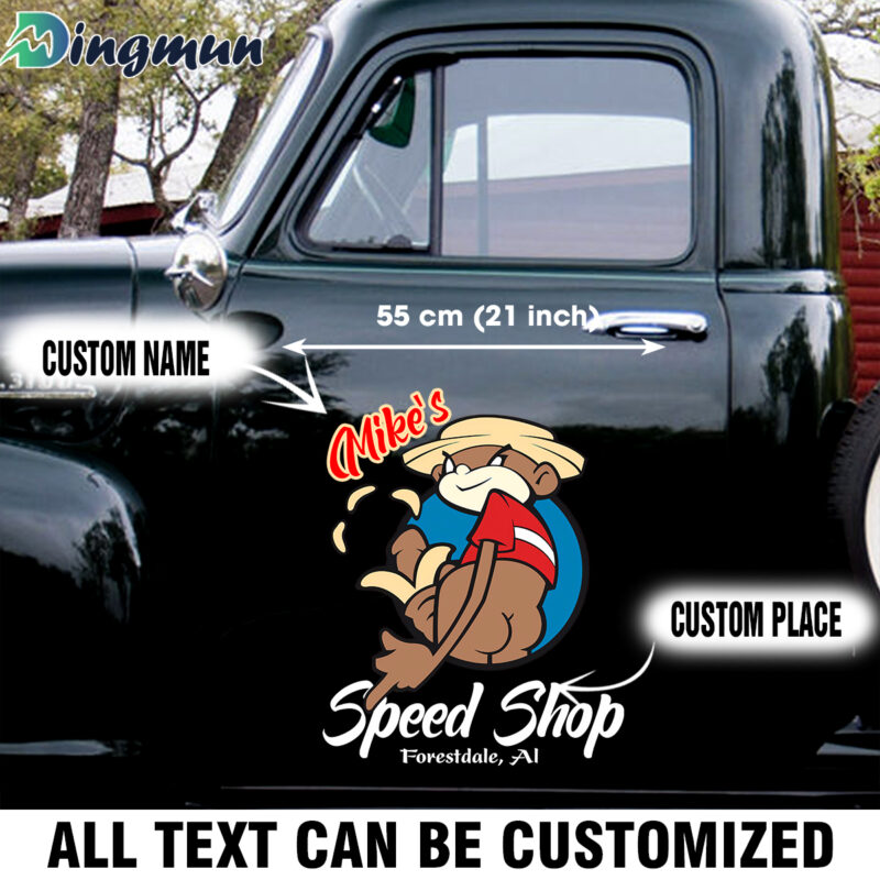 Super Troopers Johnny Chimpo Decals For Hot Rod Car, Lowrider - Dingmun