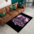 Kawaii Pink Pastel Goth Ouija Board Creepy Cute Cat Area Rug - Dingmun