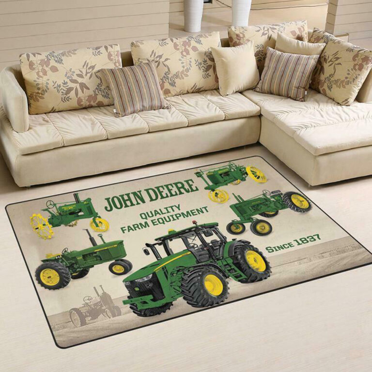 Personalized John Deere Rug, John Deere Décor For Bedroom, Living Room ...
