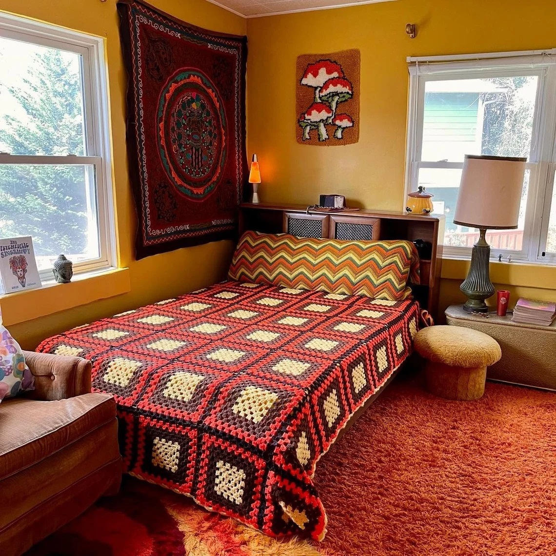 6 Things To Do In Psychedelic 70s Interior Design - Dingmun