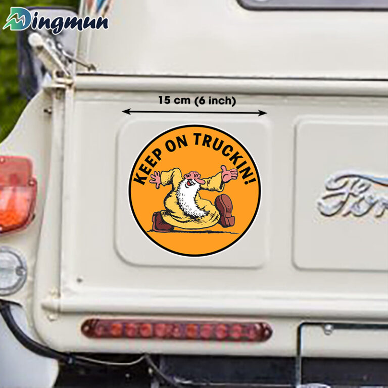 Vintage Keep On Truckin Decals For Cars - Dingmun