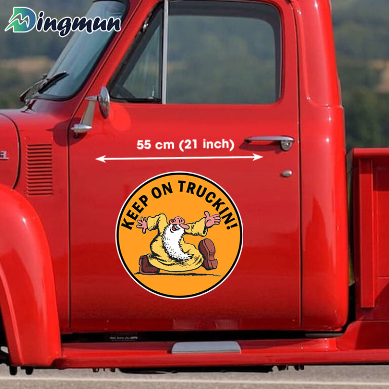 Vintage Keep On Truckin Decals For Cars - Dingmun