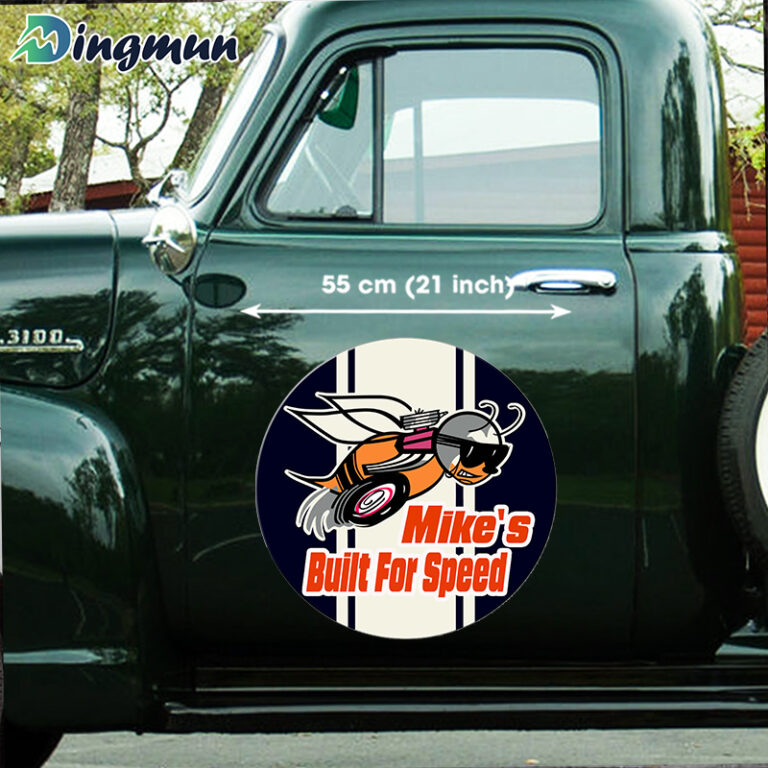 Personalized Dodge Bee Vinyl Decals For Hot Rod Cars - Dingmun