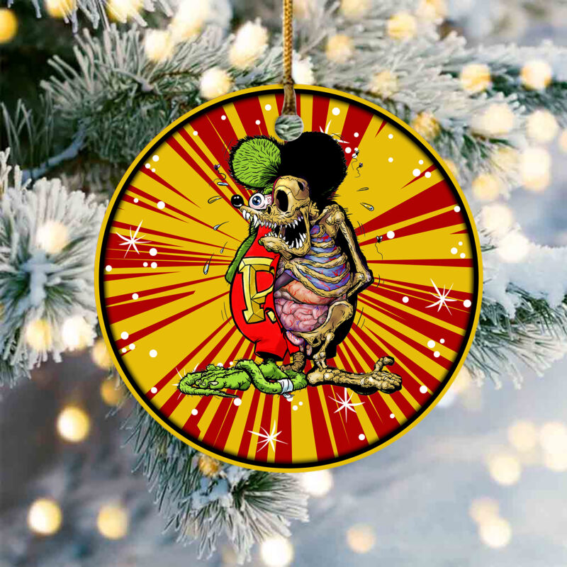 Rat Fink Hot Rod Christmas Tree Decorations - Dingmun