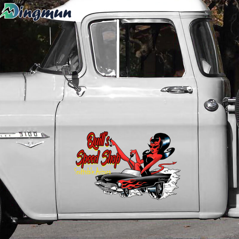 Personalized Pin Up Girls Decals - Dingmun