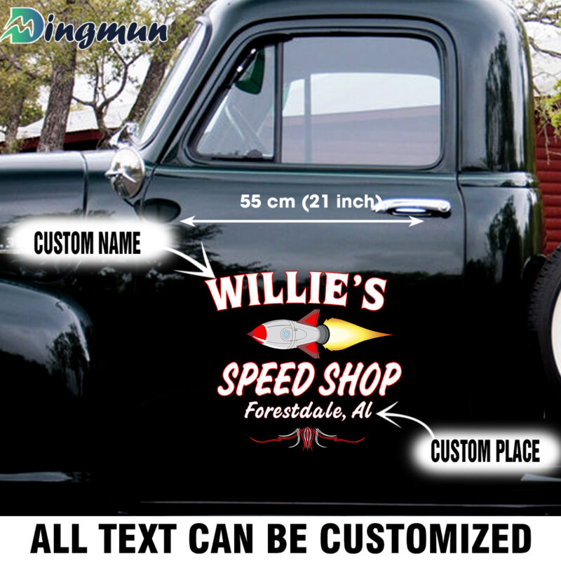 Personalized Garage Door Decals For Car - Dingmun
