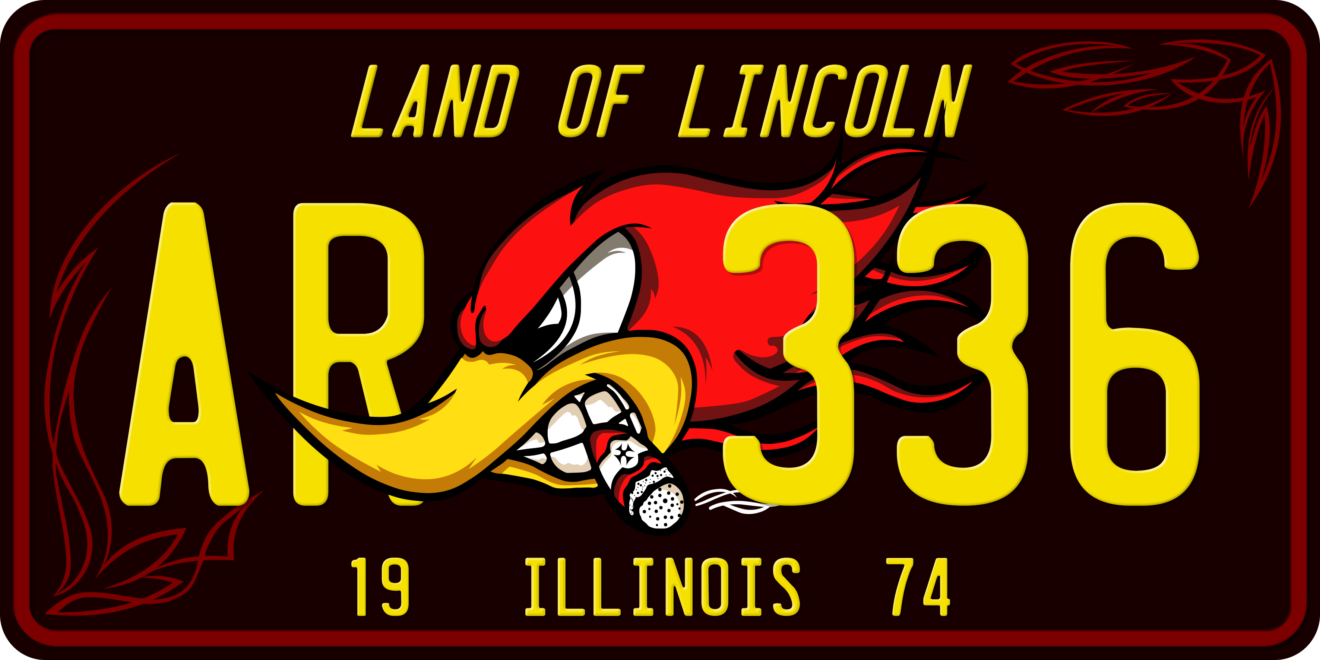 Hot Rod Mr Horsepower License Plate - Dingmun