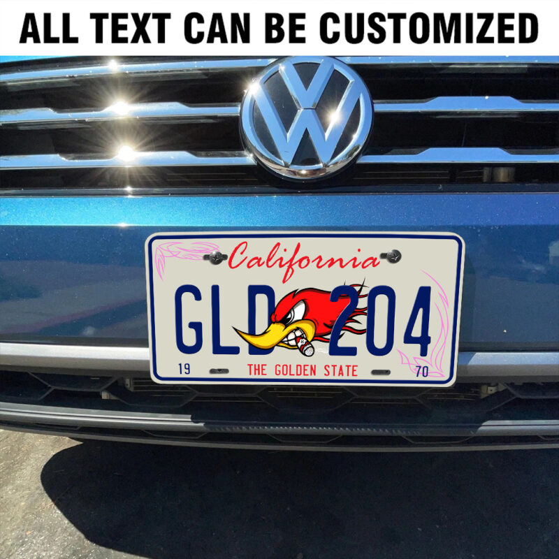 Hot Rod By Mr Horsepower License Plate - Dingmun