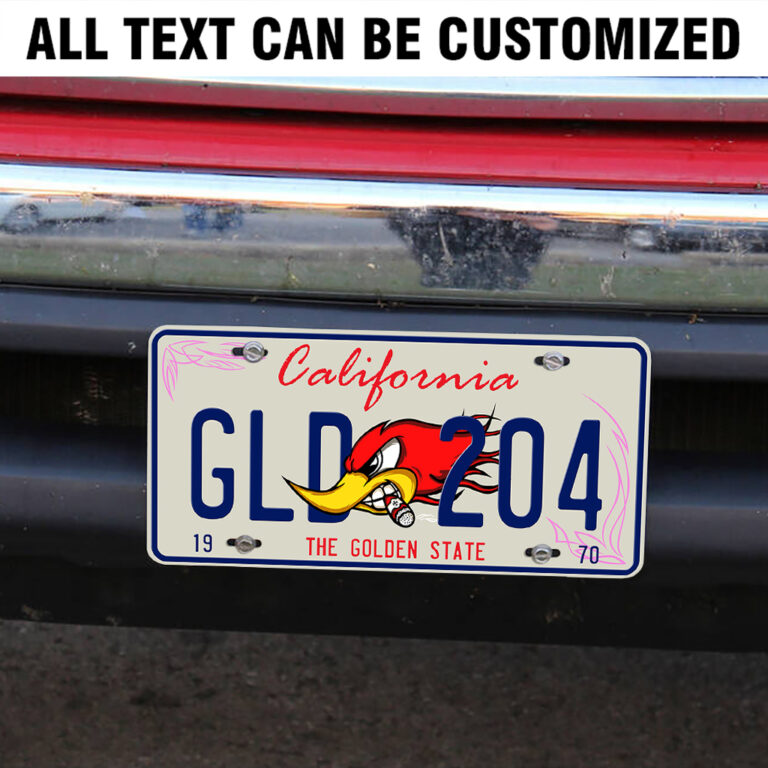 Hot Rod By Mr Horsepower License Plate - Dingmun