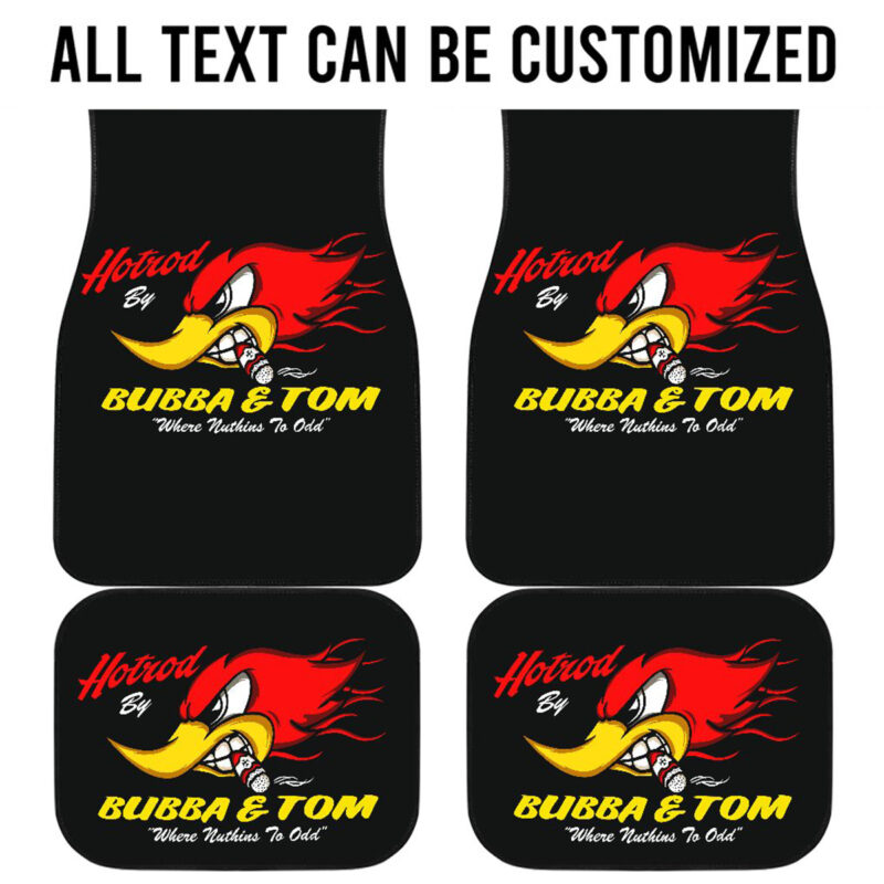 Hot Rod By Mr Horsepower Car Floor Mats - Dingmun