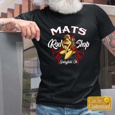 Custom Pinup Girl Car T Shirts - Dingmun