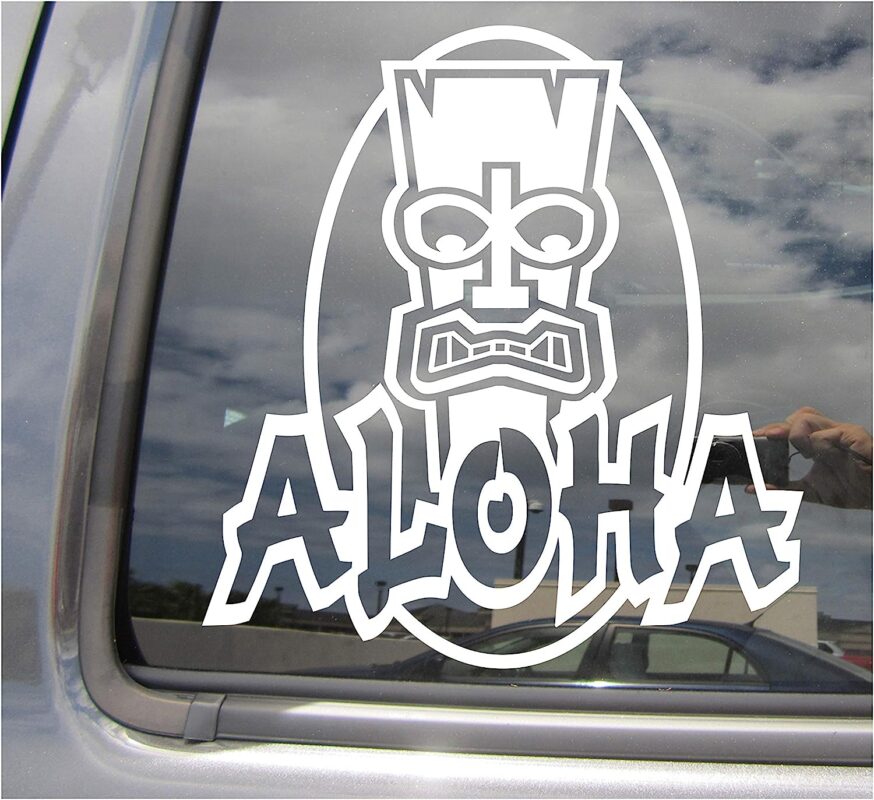 Hawaiian Car Decals - Dingmun