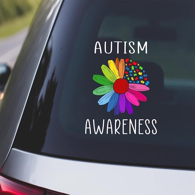 Weather Resistant Autism Awareness Car Decal - Autism Parent Vinyl ...
