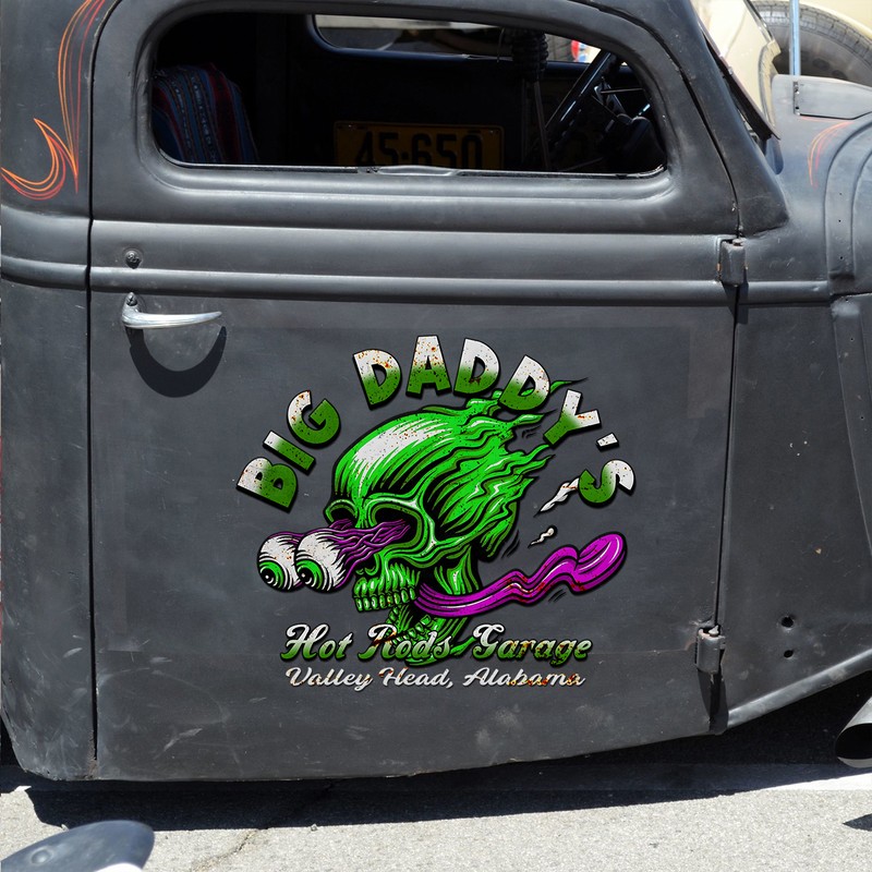 Customize Your Vehicle With Personalized Rat Fink Vinyl Decals - Dingmun
