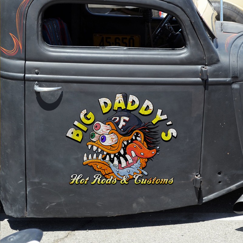 Personalized Hot Rod And Custom Graphics And Wraps Decals - Dingmun