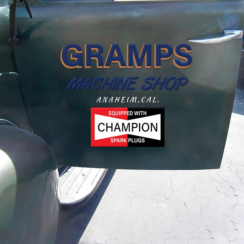 Personalized Machine Shop Hot Rod Garage Sticker - Dingmun