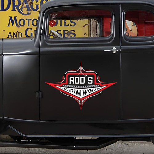 Custom Work Hand Planer Pinstriping Lettering Vinyl Sticker - Dingmun