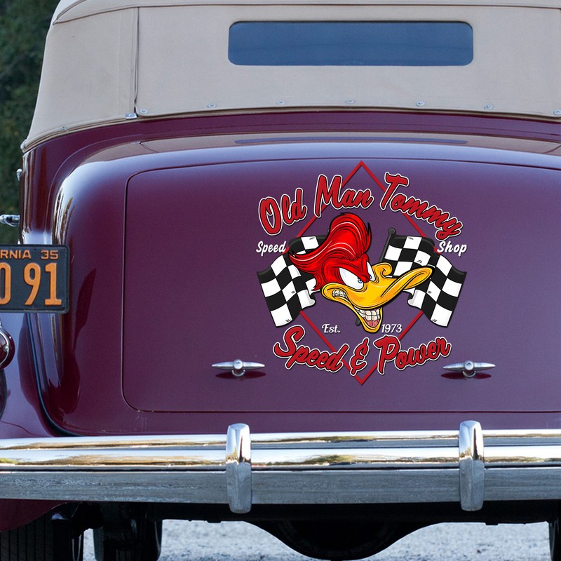 Custom Rat Rod Stickers - Express Your Unique Style - Dingmun