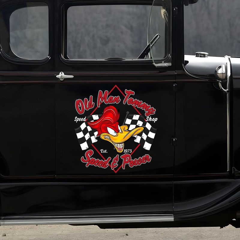 Custom Rat Rod Stickers - Express Your Unique Style - Dingmun