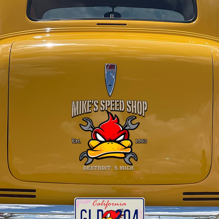 Mr. Horsepower Hot Rod Decals - Enhance Your Ride'S Style - Dingmun