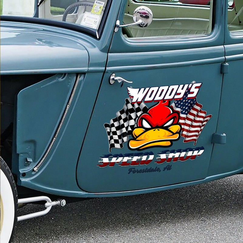 Upgrade Your Vehicle With Mr. Horsepower Decal - American Flag Vinyl ...