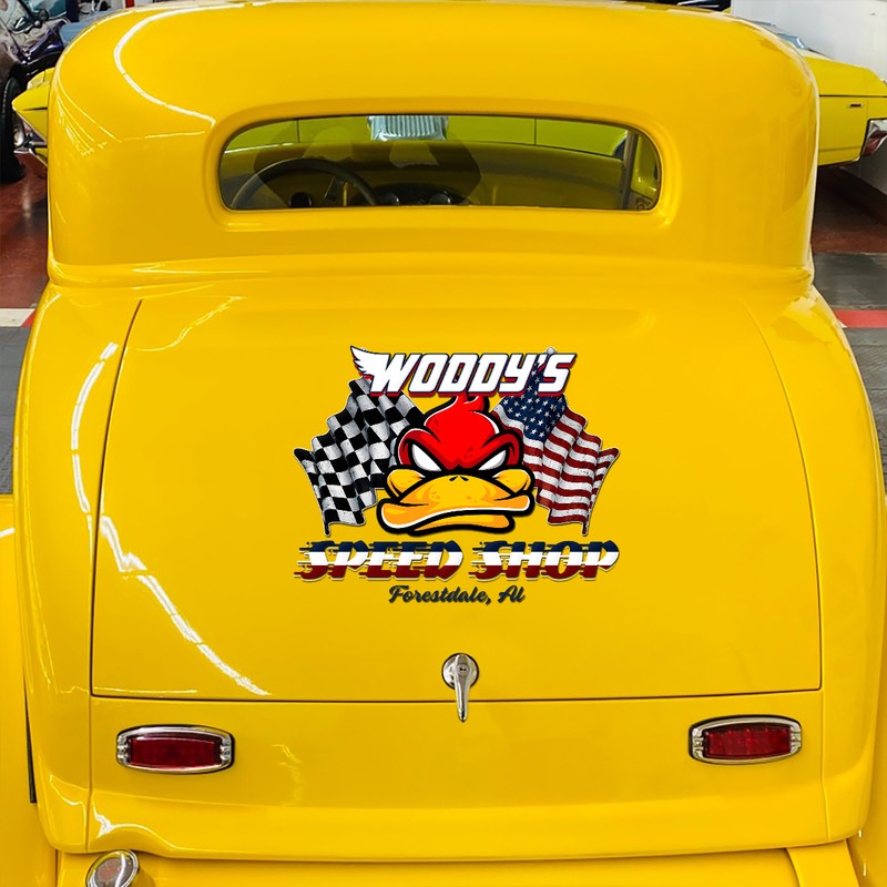 Upgrade Your Vehicle With Mr. Horsepower Decal - American Flag Vinyl ...