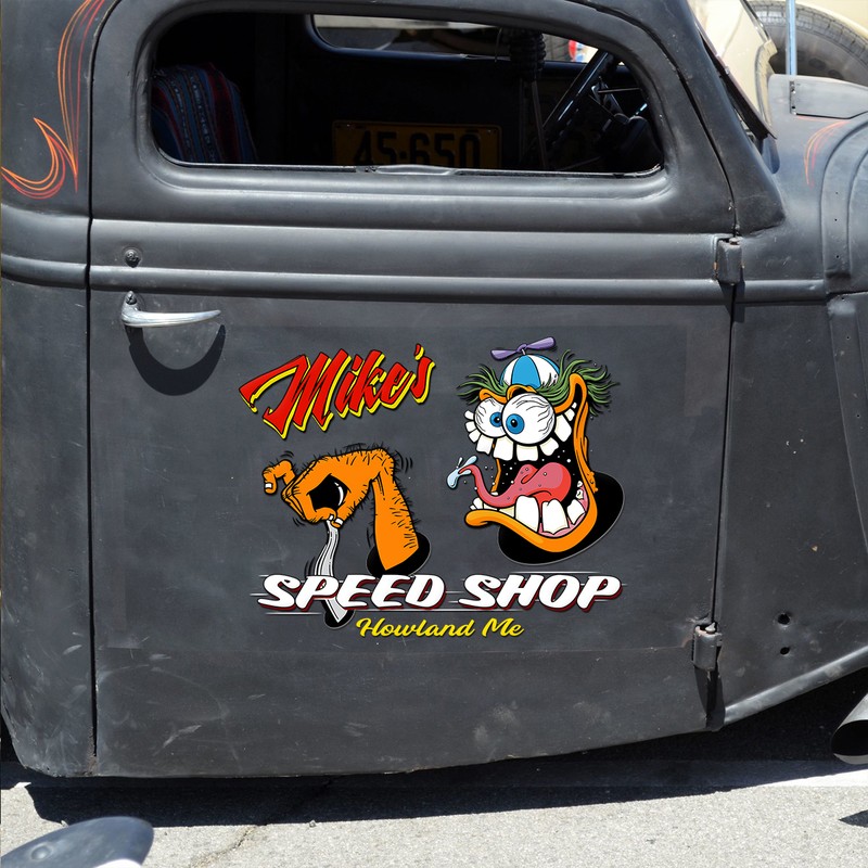 Transform Your Ride With Personalized Rat Rod Monster - Custom Car ...