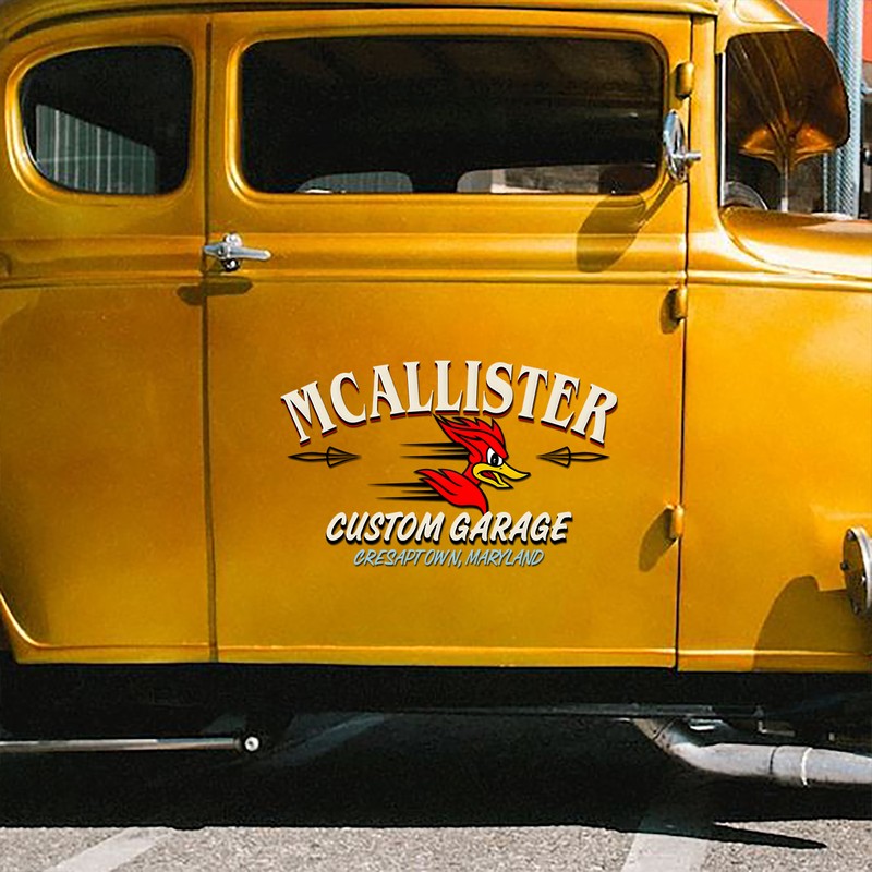 Stand Out On The Road With Mr. Horsepower Vinyl Decals - Custom Car ...