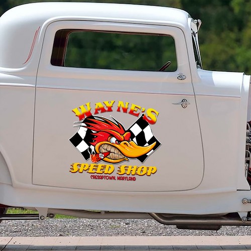 Customize Your Style - Mr. Horsepower Speed Shop Decals And Large Car ...