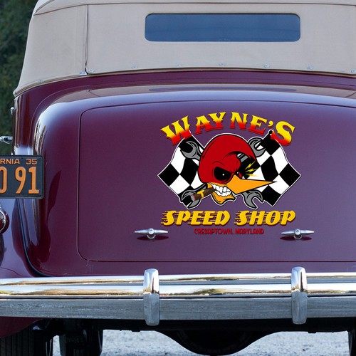 Make A Statement With Mr. Horsepower Decal - Hot Rod Vinyl Decals And ...