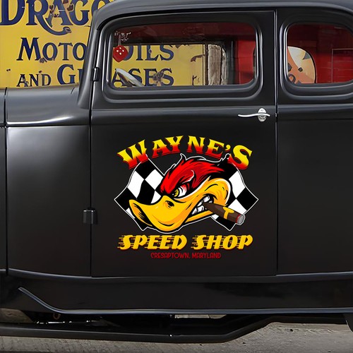 Make A Statement With Mr. Horsepower Decal - Hot Rod Vinyl Decals And ...