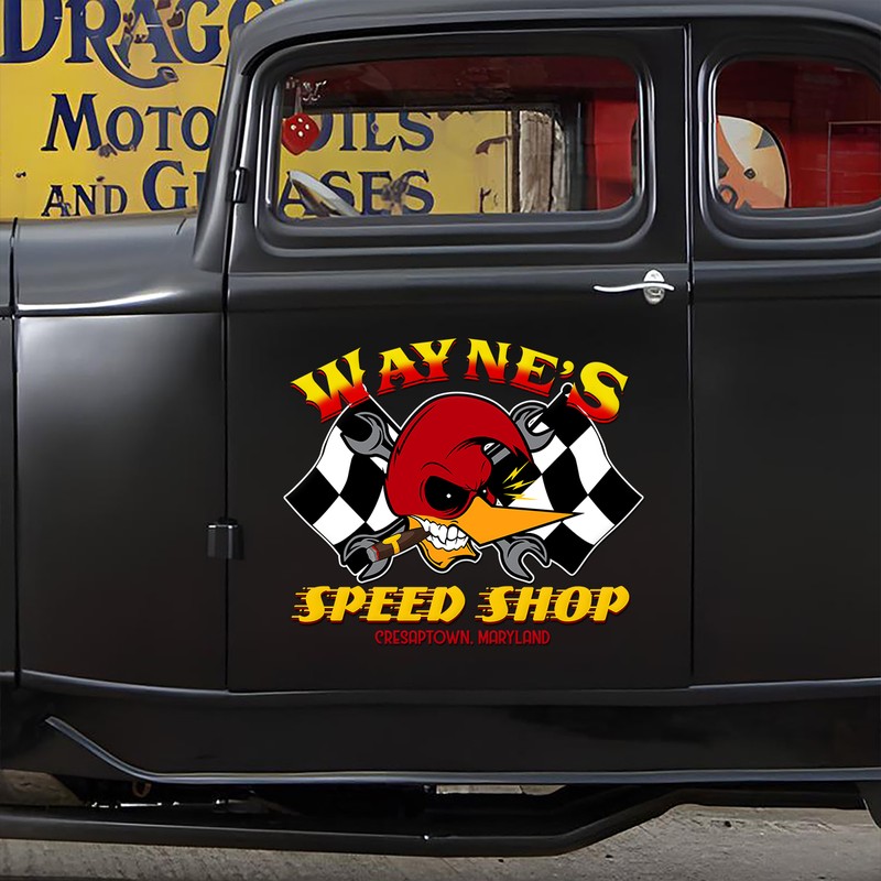Make A Statement With Mr. Horsepower Decal - Hot Rod Vinyl Decals And ...