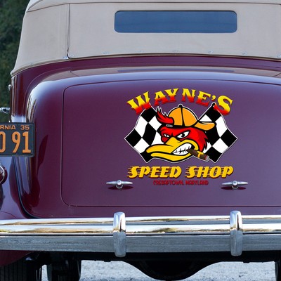 Rat Rod Door Decals And Rat Rod Stickers - Add Personality To Your Ride ...