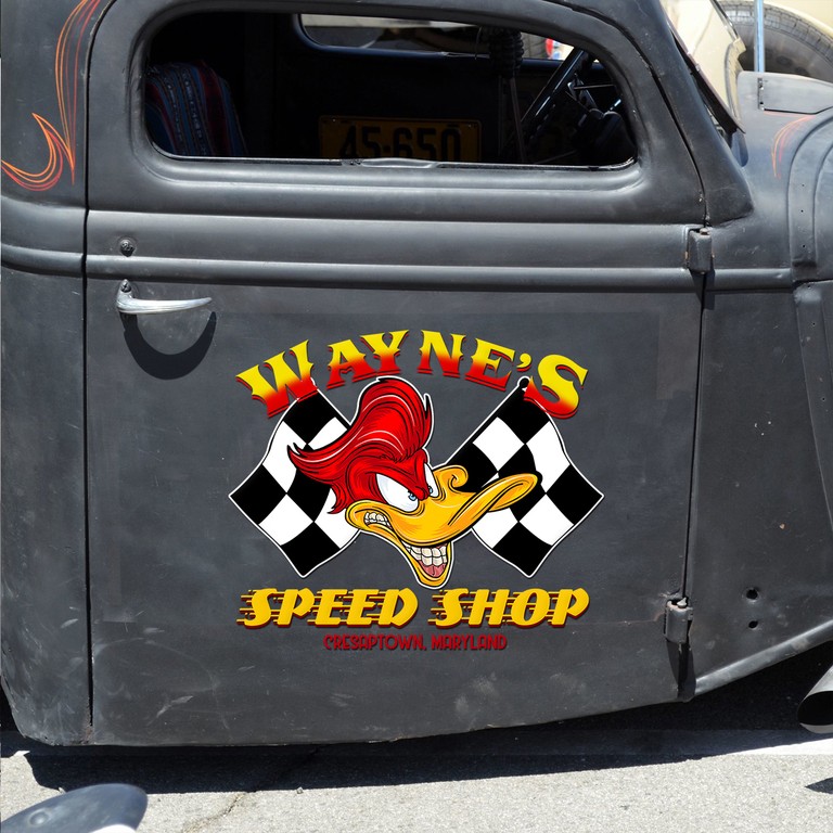 Upgrade Your Ride With Mr. Horsepower Decal - Hot Rod Car Decals - Dingmun