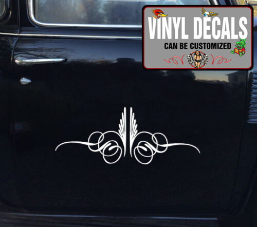 2 Pcs Hot Rod Garage Pinstriping Camper Caravan Rat Rod Kustom Kulture ...