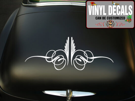 2 Pcs Hot Rod Garage Pinstriping Camper Caravan Rat Rod Kustom Kulture ...